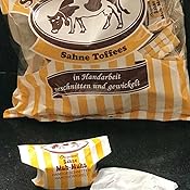 Original Sahne Muh-Muhs Toffees, Caramels mous, 250g: Amazon.fr ...