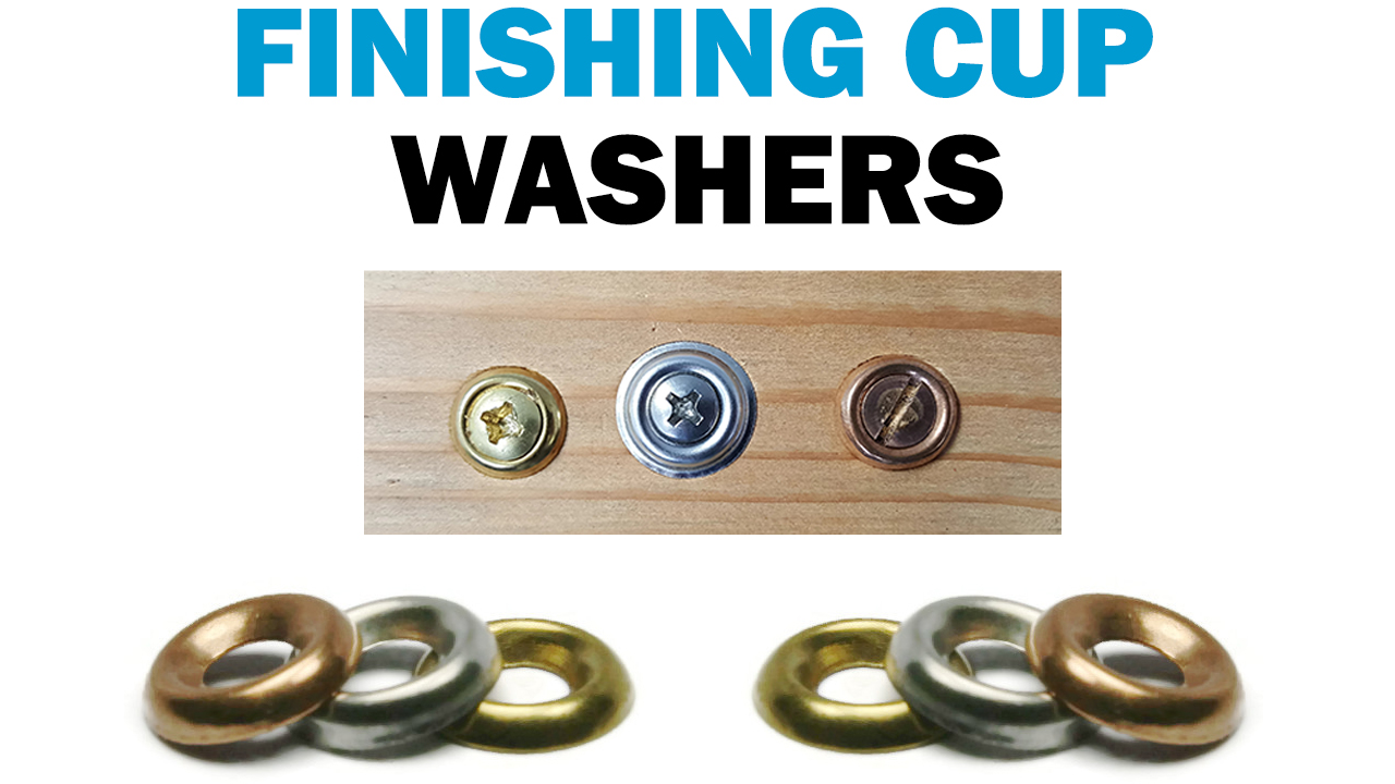 Watch Finishing Cup Washers on Amazon Live