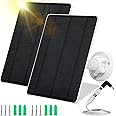 Amazon.com : Solar Panel for Security Camera,5W USB Solar Panel for ...