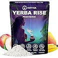 Amazon.com: Yerba Mate Peach Mango Energy Tea Powder – Clean Plant-Based Focus Drink with ...