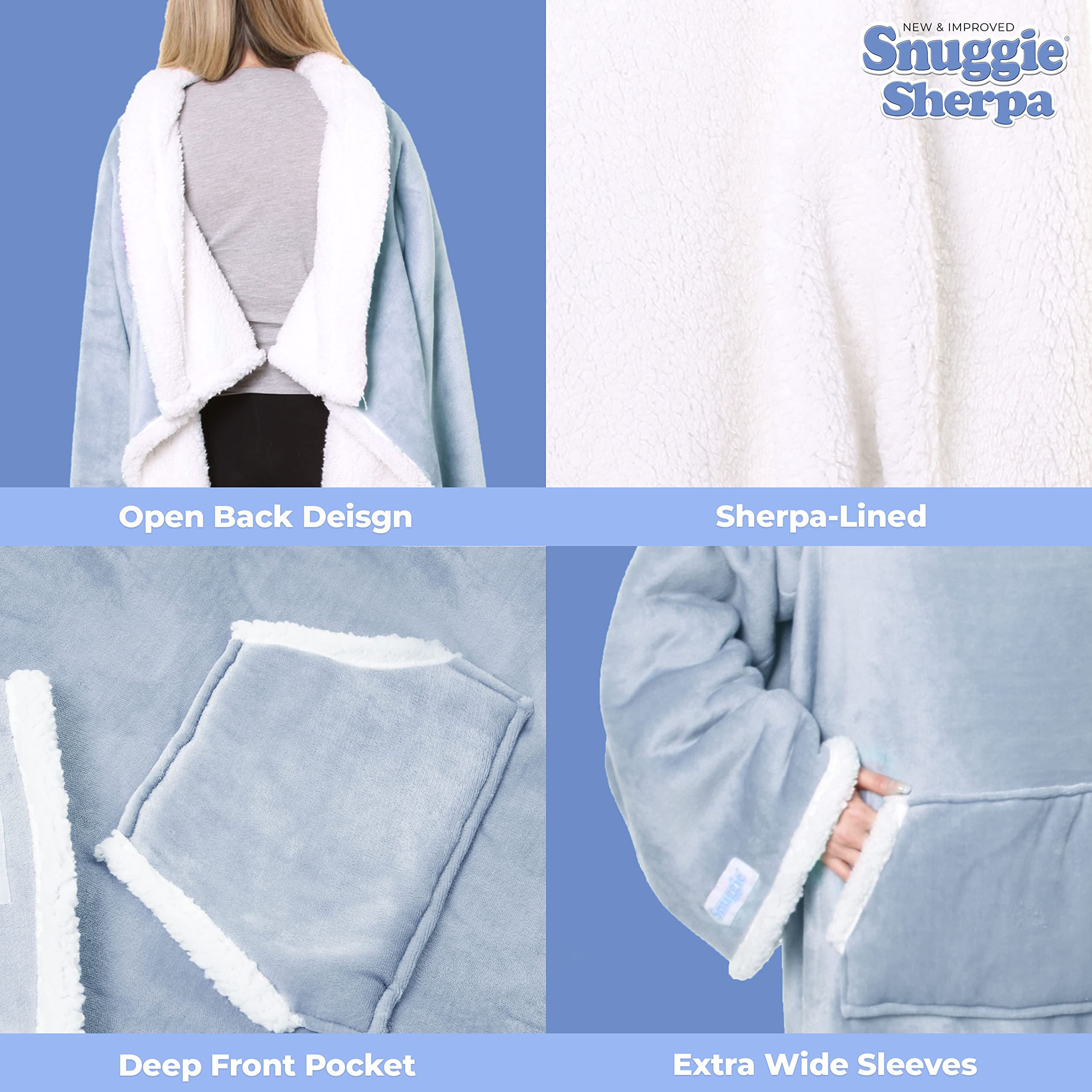 Mua Snuggie Sherpa - The Original As Seen on TV Wearable Blanket That ...