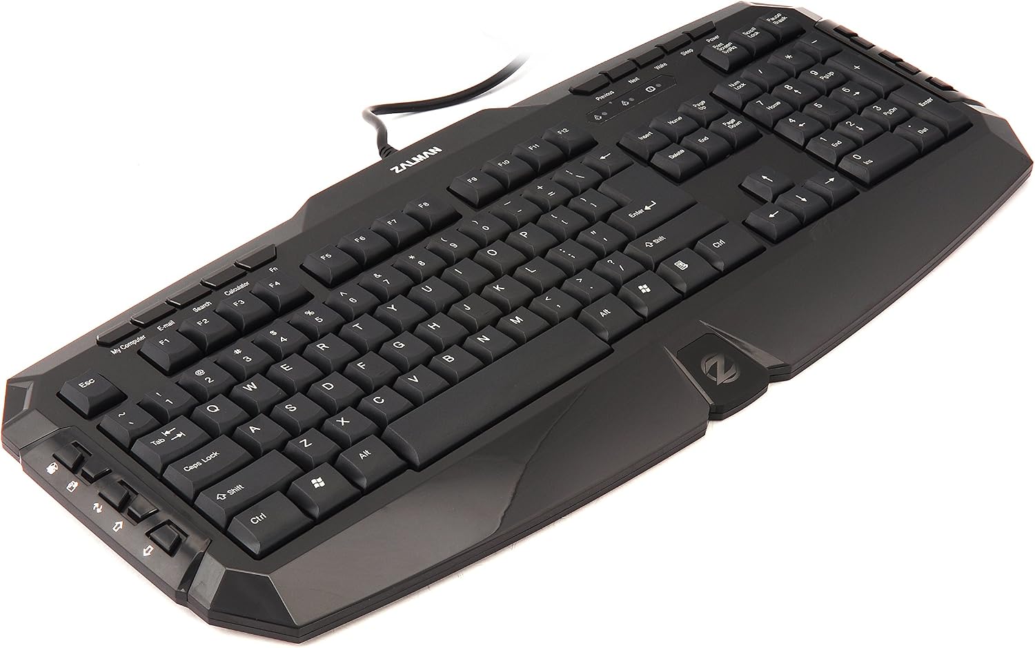 Zalman Multimedia Keyboard ZM-K300M: Amazon.fr: High-tech
