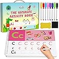Amazon.com: BenBen Preschool Learning Activities, 50 Pages, Tracing ...