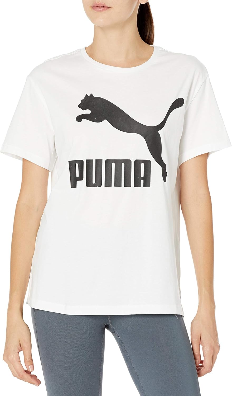 PUMA Classics Logo tee Camiseta para Mujer: Amazon.es: Ropa y accesorios
