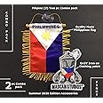 Amazon.com: PRK 14 Philippines Small Quality Flags Filipino Decals for ...