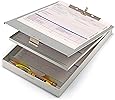 Amazon.com : Officemate Double Storage Aluminum Form Holder, Fits Forms ...