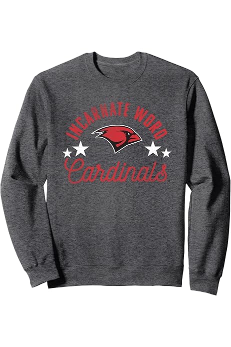 Uiw Cardinal Logo Incarnate Word Cardinals T Shirts Men's Short