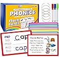 Amazon.com: 530 Reading Flash Cards for Kids with Decodable Passages, 154 Phonics Flash Cards ...