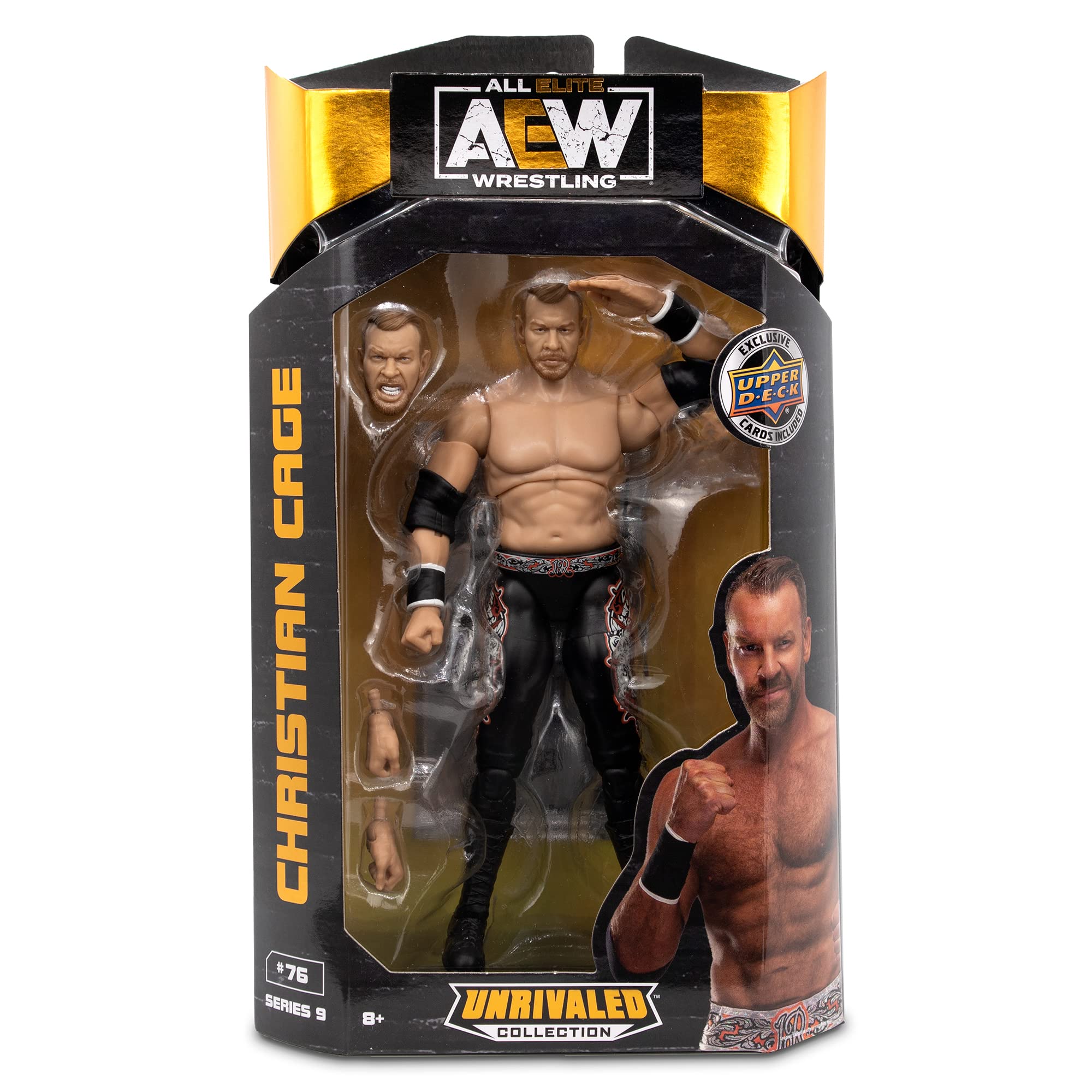 Mua All Elite Wrestling - 6-Inch Christian Cage Figure – AEW Unrivaled Collection Series 9 (AEW ...