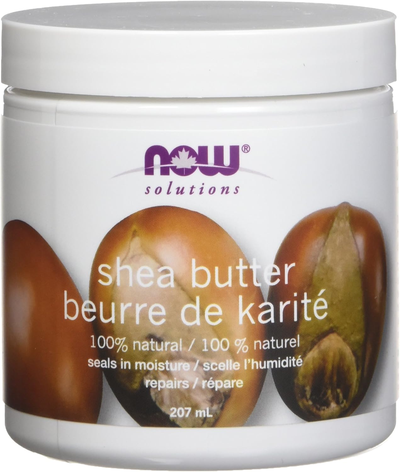NOW Shea Butter 100 Percentage Natural, 207ml: Amazon.ca: Health ...