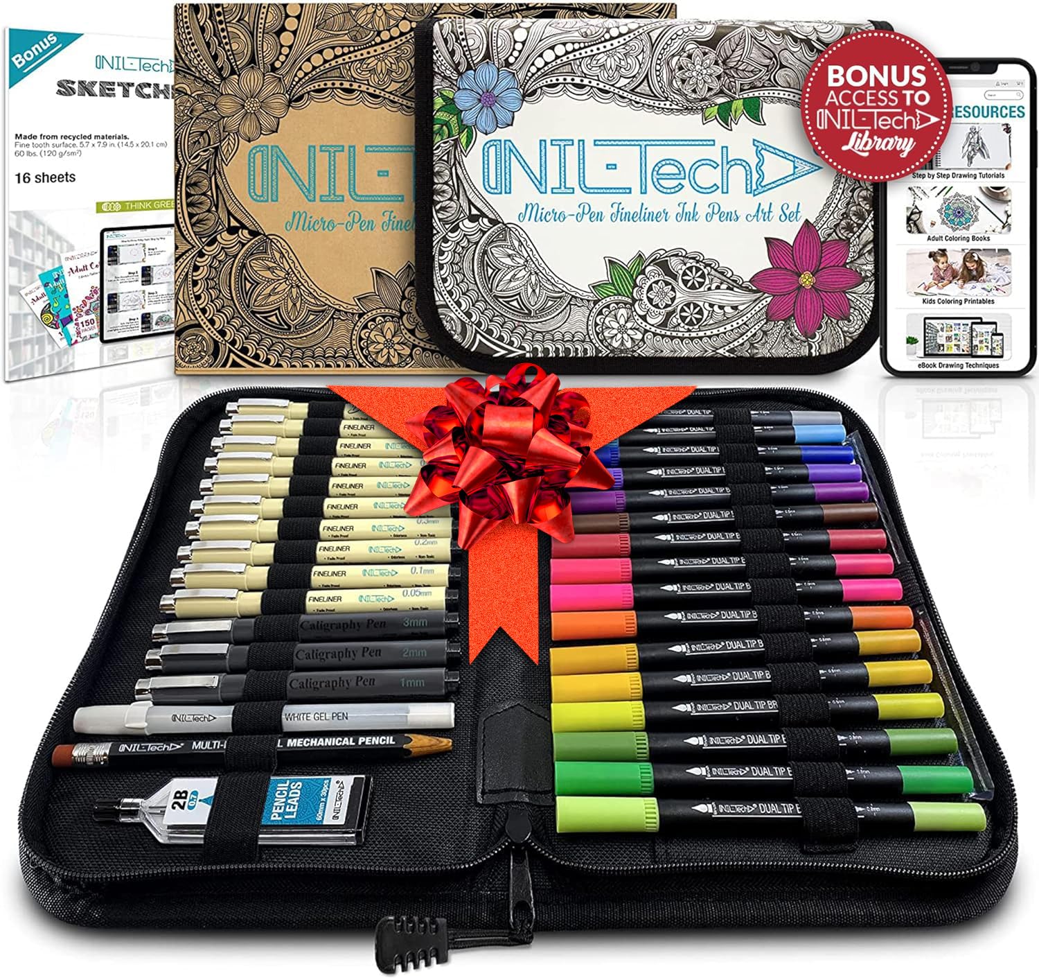 Mua All-in-One Artist Pens for Journaling -16 Dual Tip Brush Pens, 3 ...