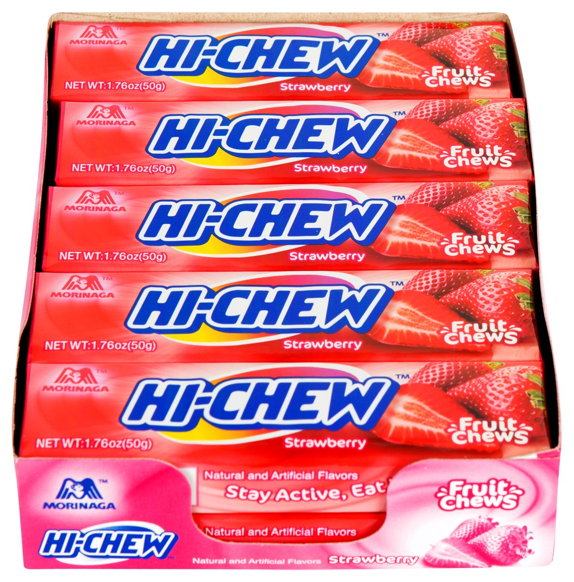 Hi Chew Strawberry (Box of 10): Amazon.co.uk: Grocery