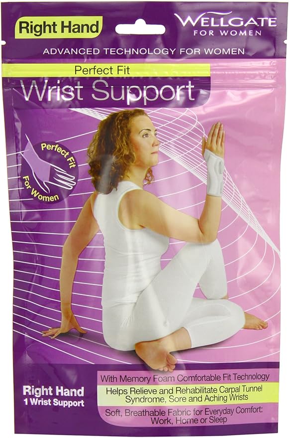 Wellgate Perfect Fit Wrist Support Right: Amazon.co.uk: Health & Personal Care