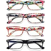 Amazon.com: YTDBNS Cat Eye Reading Glasses for Women, Eyeglasses, Blue ...