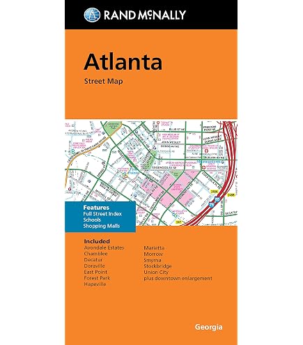 Mapa De Códigos Postales Del área Metropolitana De Atlanta