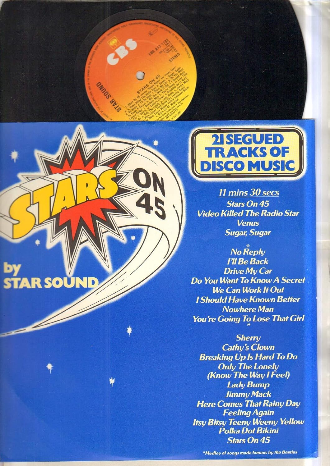 STAR SOUND - STARS ON 45 - 1981 12 inch - 12: Amazon.co.uk: CDs & Vinyl