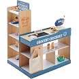 Amazon.com: Amazon Basics Grocery Store Checkout Counter with Shopping ...