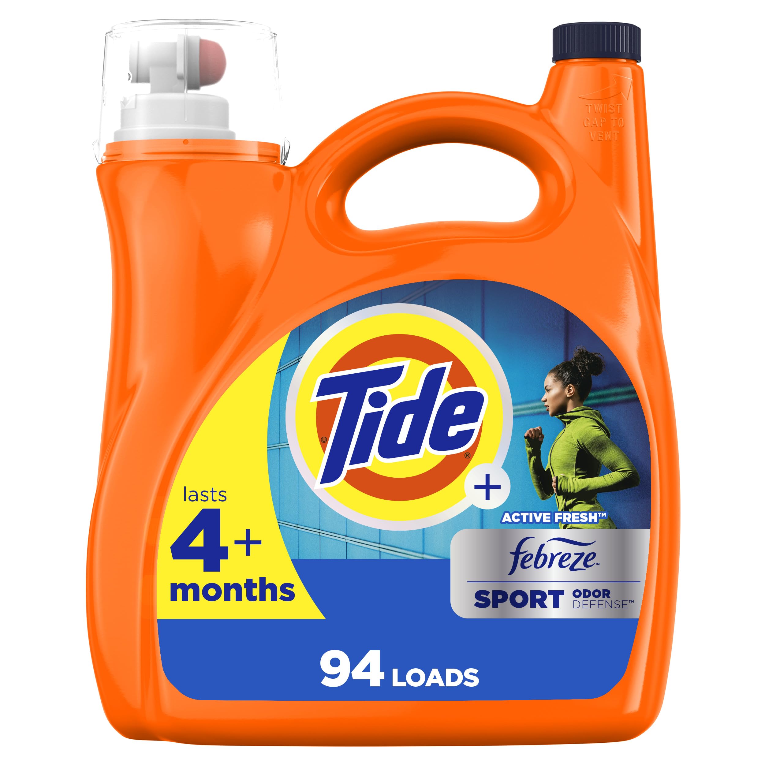 Mua Tide Plus Febreze Sport Odor Defense Liquid Laundry Detergent Soap ...