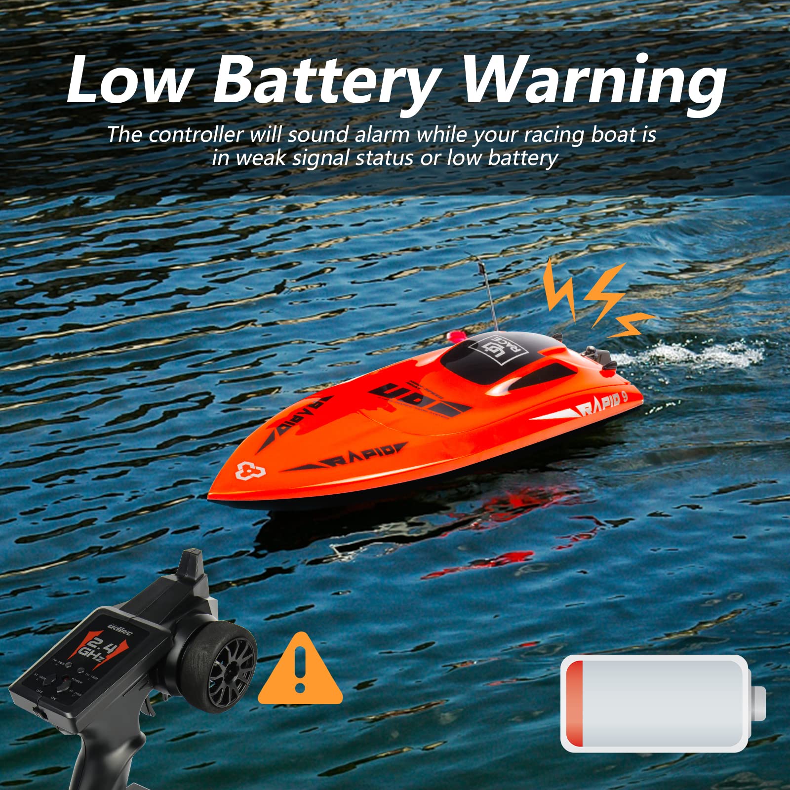 Mua Cheerwing UDI 2.4Ghz RC Racing Boat for Adults 30KM/H High Speed ...
