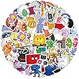 Amazon.com: 110pcs BFDI Cartoon Stickers Cute Meme Battle Stickers for ...