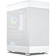 Amazon.com: DARKROCK MH200 White PC Computer Case for Office&Gaming ...