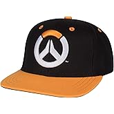 JINX Overwatch Frenetic Snapback Baseball Hat, Black, Adult Size at ...