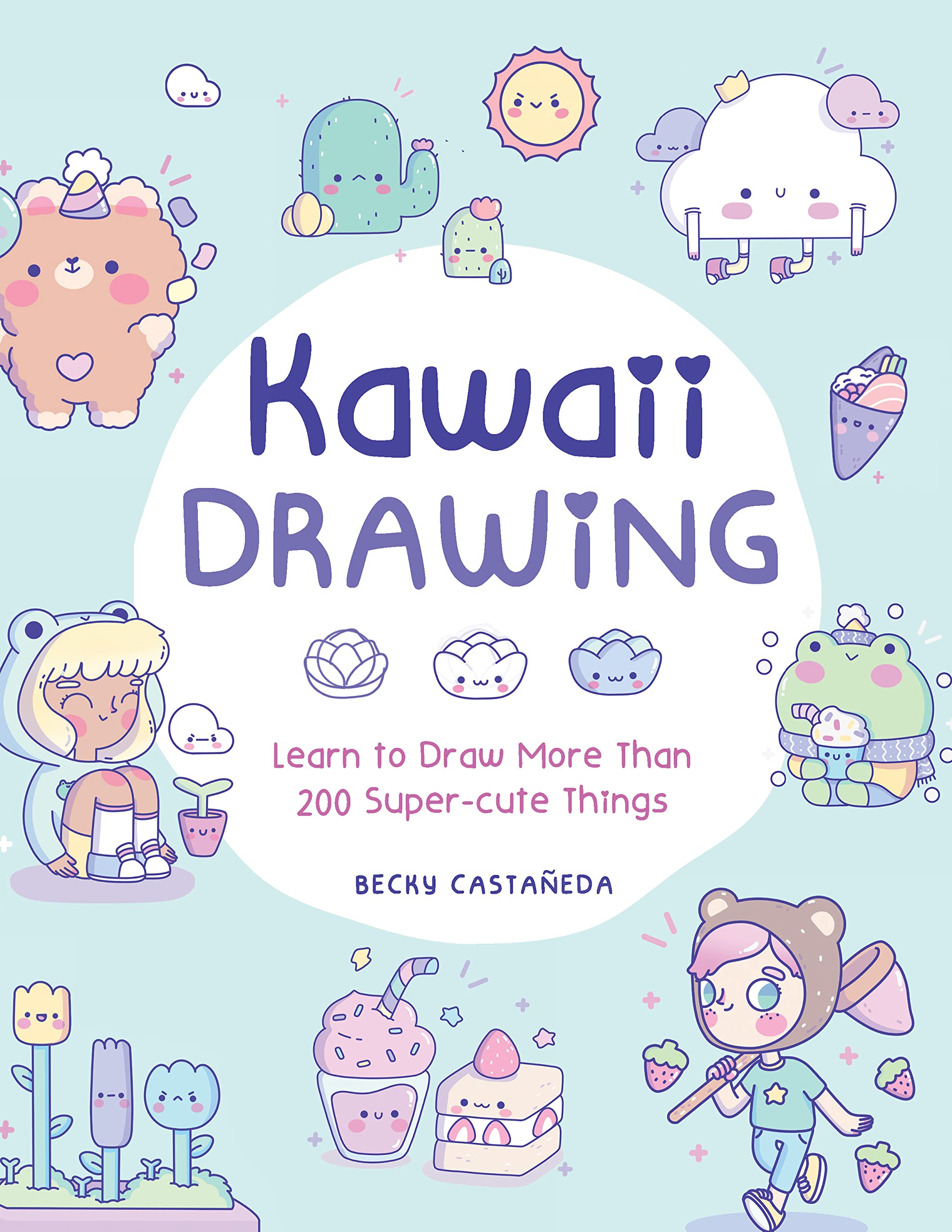 Mua Kawaii Drawing: Learn to draw more than 100 super cute things trên ...