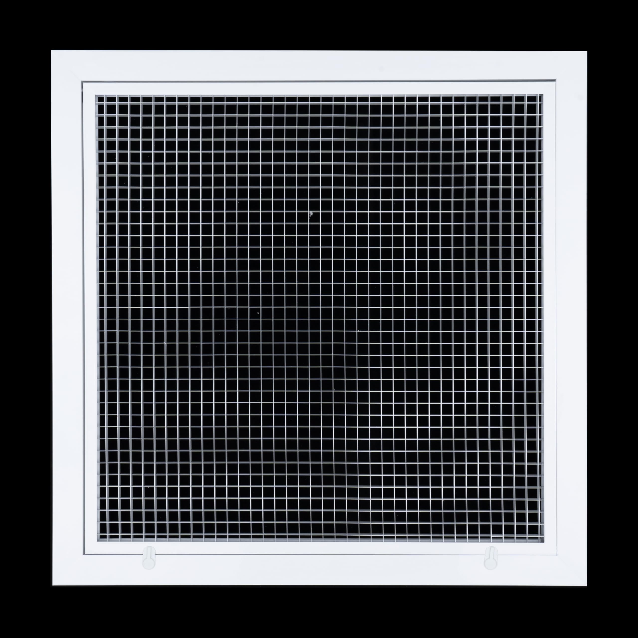 Fits 20x20 Duct Opening | Aluminum Eggcrate Return Air Filter Grille ...