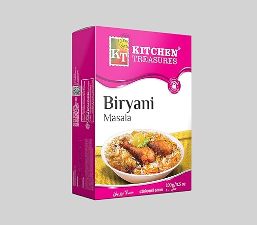 Kitchen Treasures Biriyani Masala, 100 gm: Buy Online at Best Price in ...