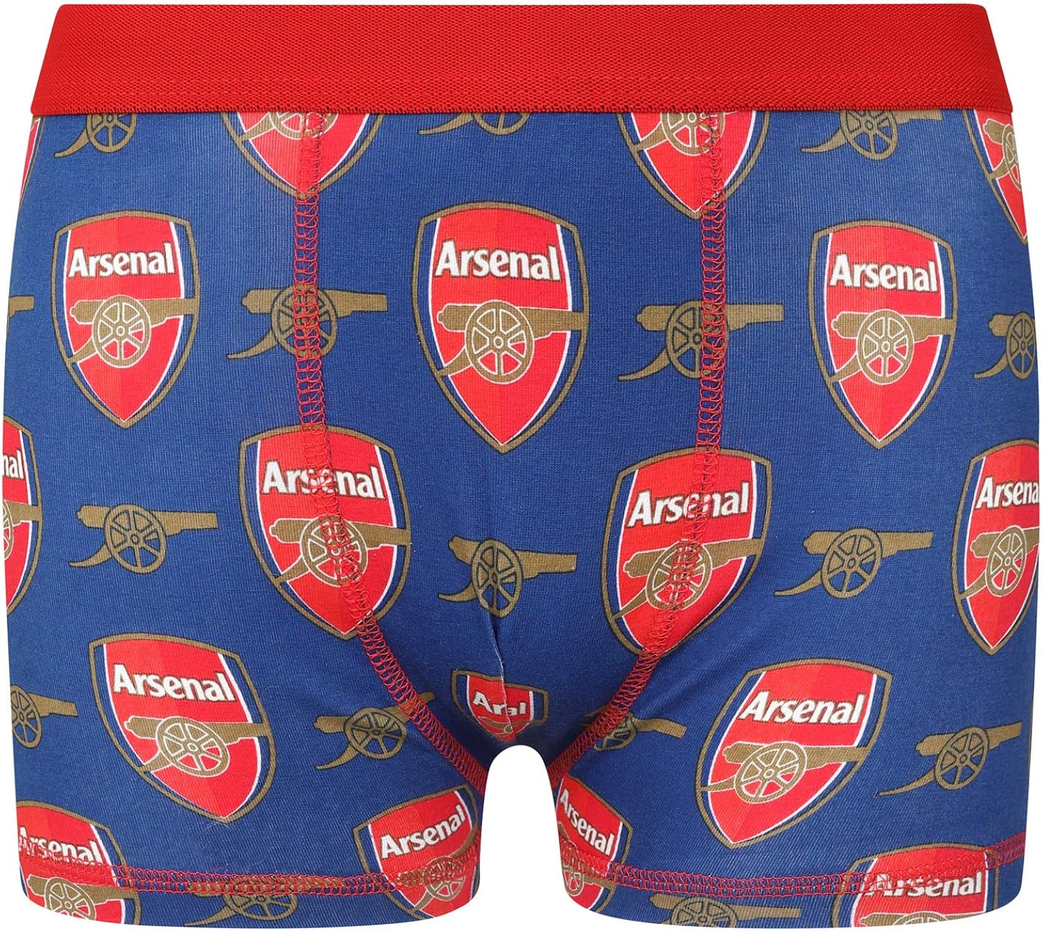 Arsenal FC Boys Boxer Shorts 1 Pack Official Football Gift: Amazon.co ...