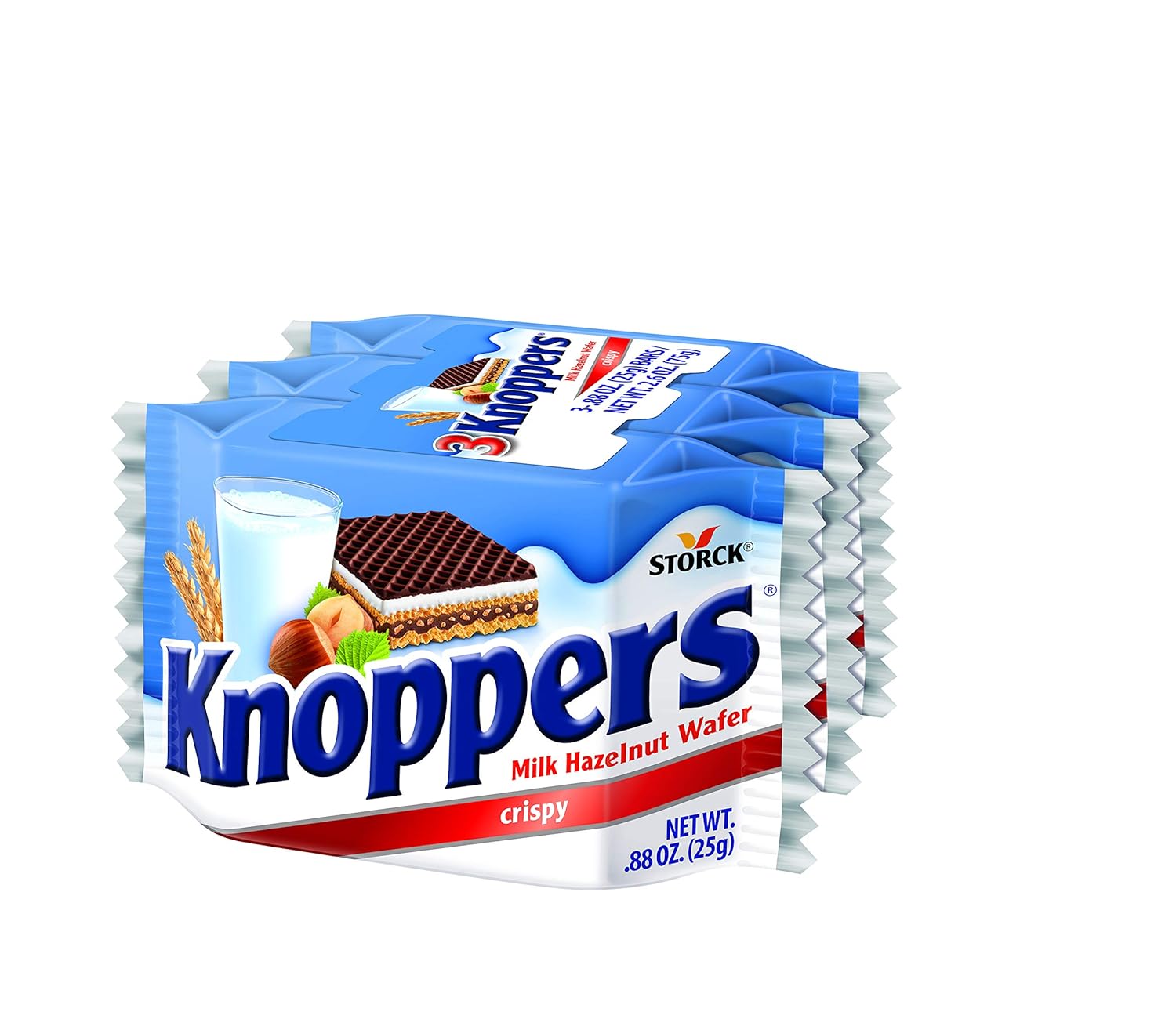 Amazon.com: Knoppers 3 Piece, 2.6 Ounce (Pack of 12)