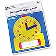 Amazon.com: Learning Resources Write & Wipe Demonstration Clock - 1 ...