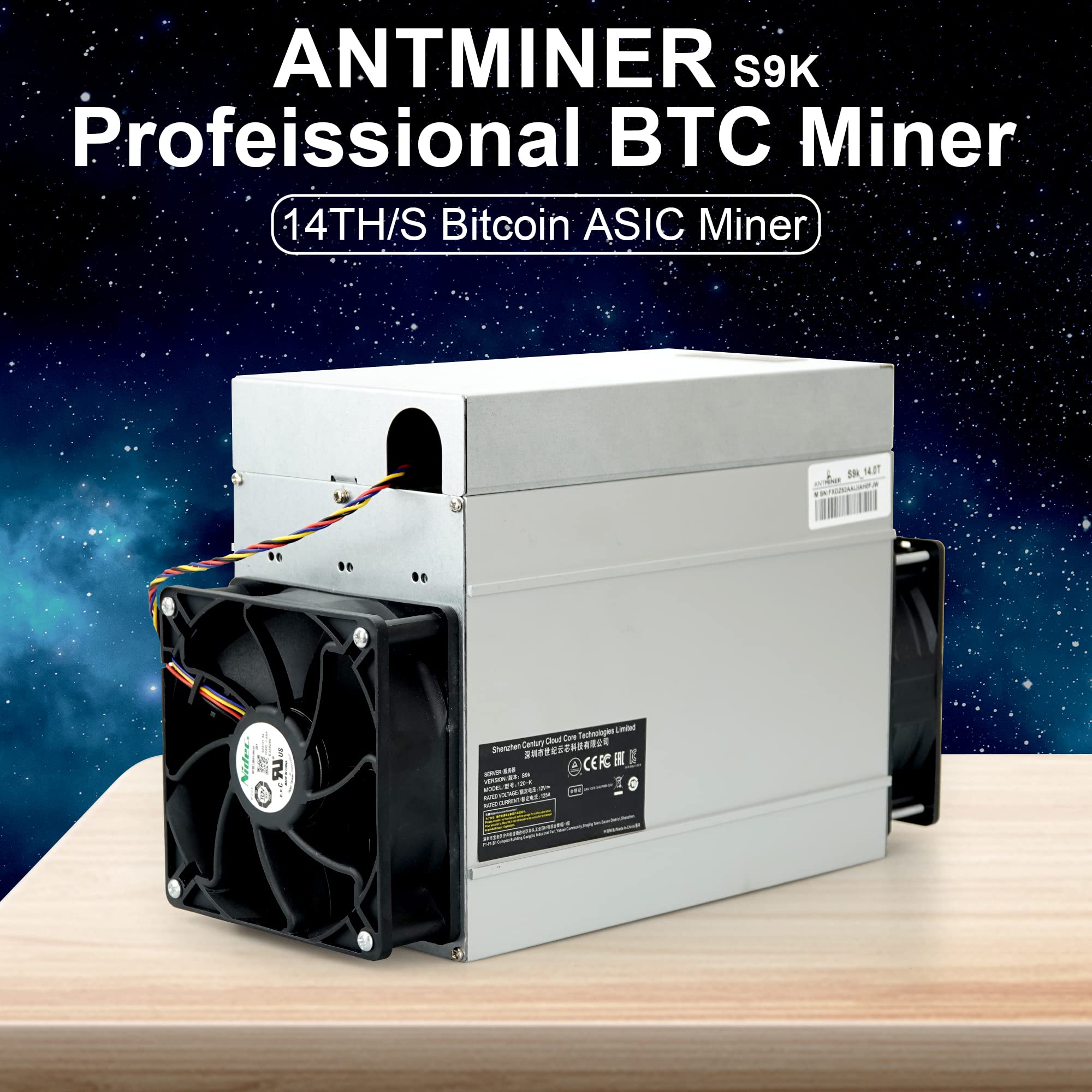 Mua ANTMINER S9K 14T Bitcoin Miner, 1190W ASIC BTC Miner, Professional ...