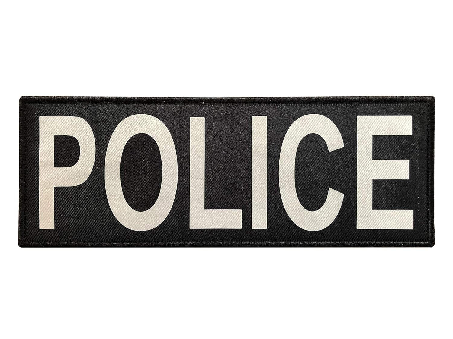 Amazon.com: SUVIYA Large Untra Reflective Police Back Panel Patch with ...