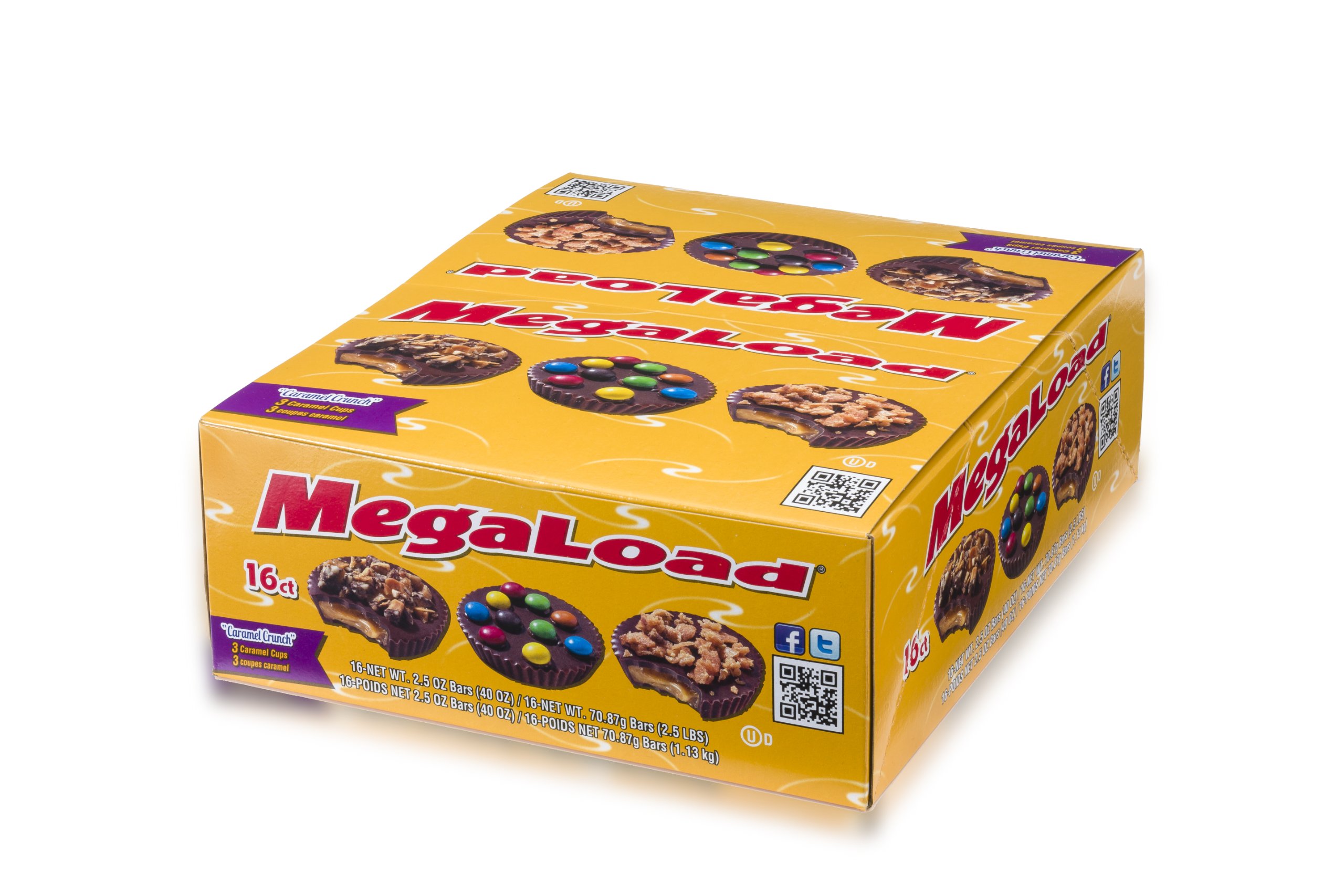 Amazon.com : Megaload Chocolate "Original Flavor Variety" Peanut Butter ...