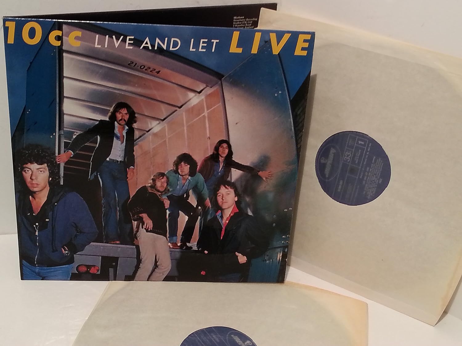 10cc - Live And Let Live - 12" LP Double 1977 - Mercury 6641 698 - UK ...
