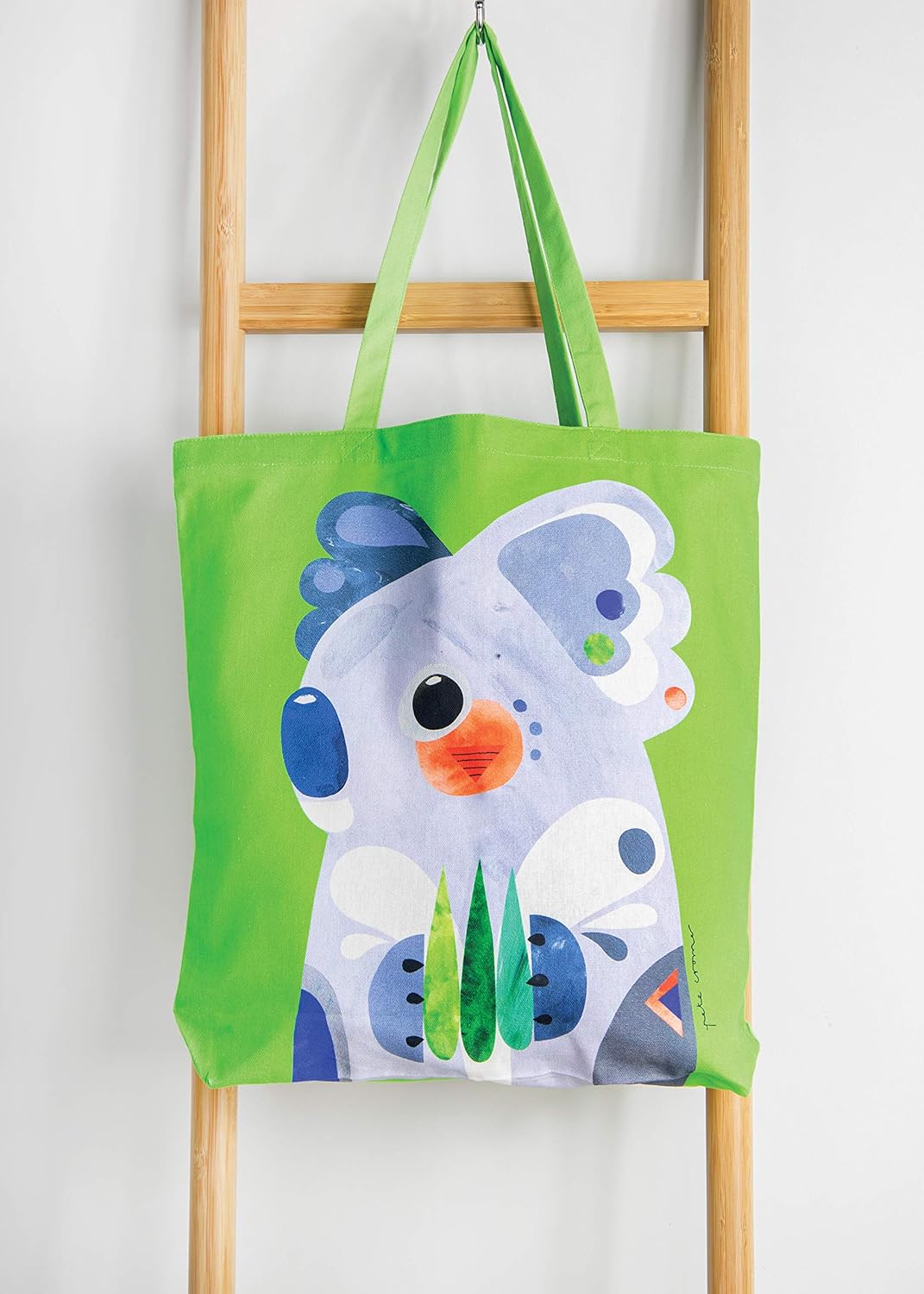 Maxwell & Williams Pete Cromer Large Tote Bag, Koala Print, 100% Cotton, 42 x 41 cm – BigaMart