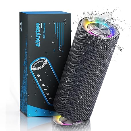 Mua Abuytwo Music Box Bluetooth Speaker - IPX7 Waterproof Portable with ...