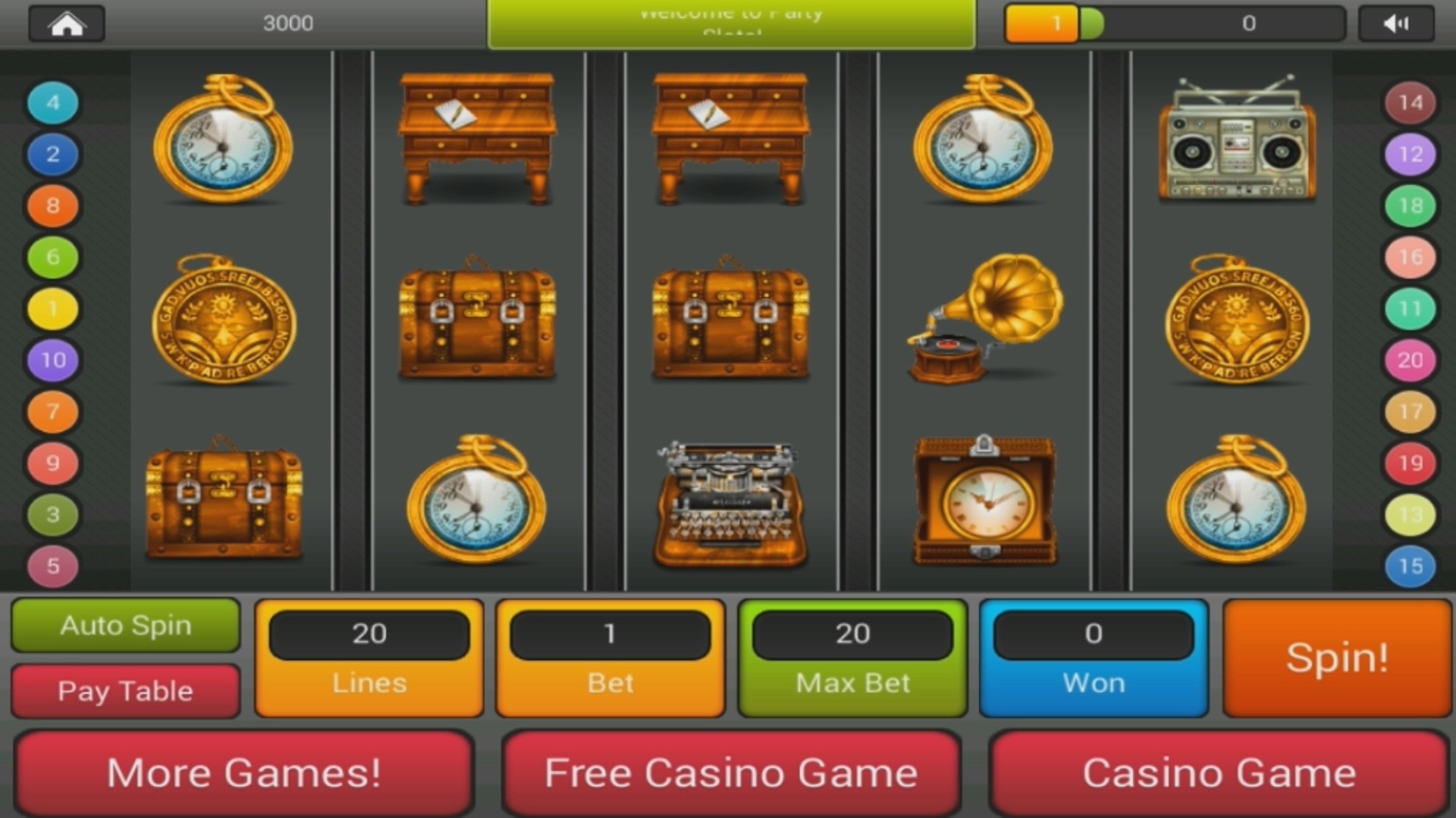Ancient Treasure Casino Slots Machine:Amazon.co.uk:Appstore for Android