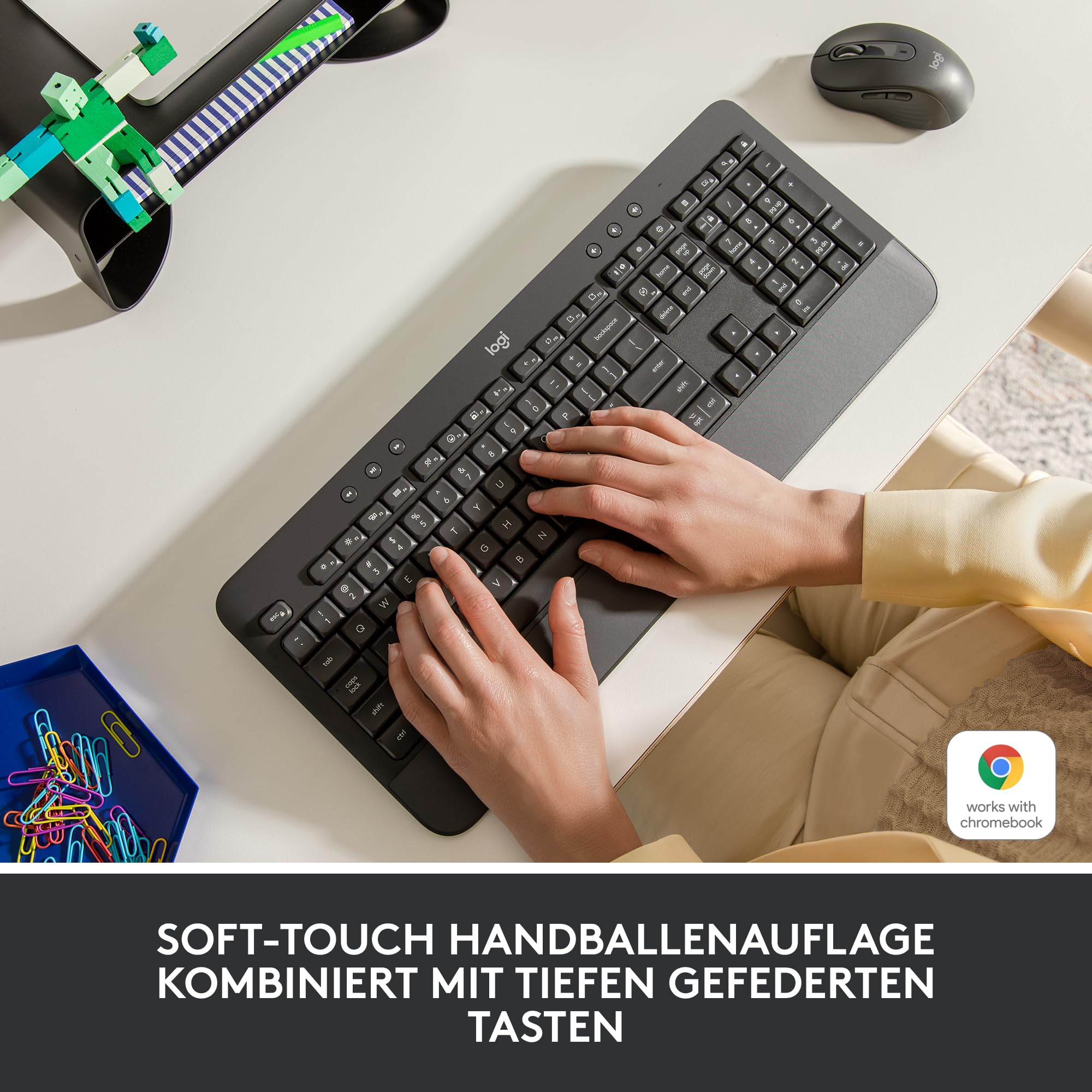 Mua Logitech Signature K650 Comfort Wireless Keyboard with Wrist Rest ...