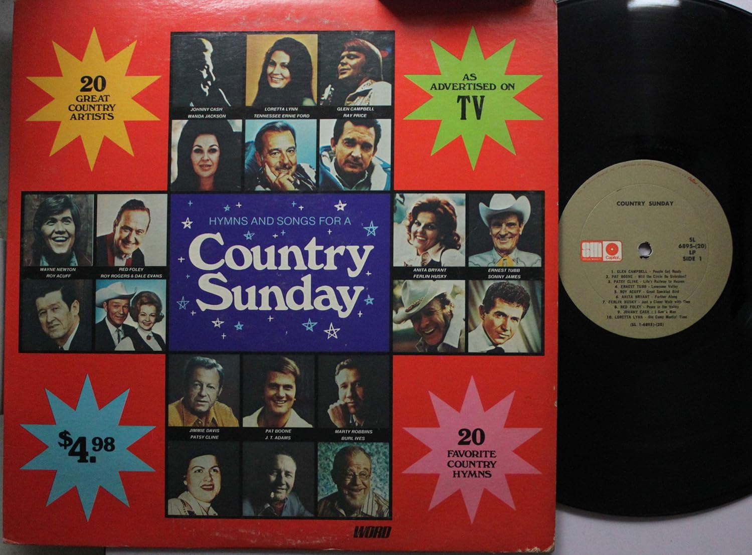 country sunday LP: Various: Amazon.it: CD e Vinili}