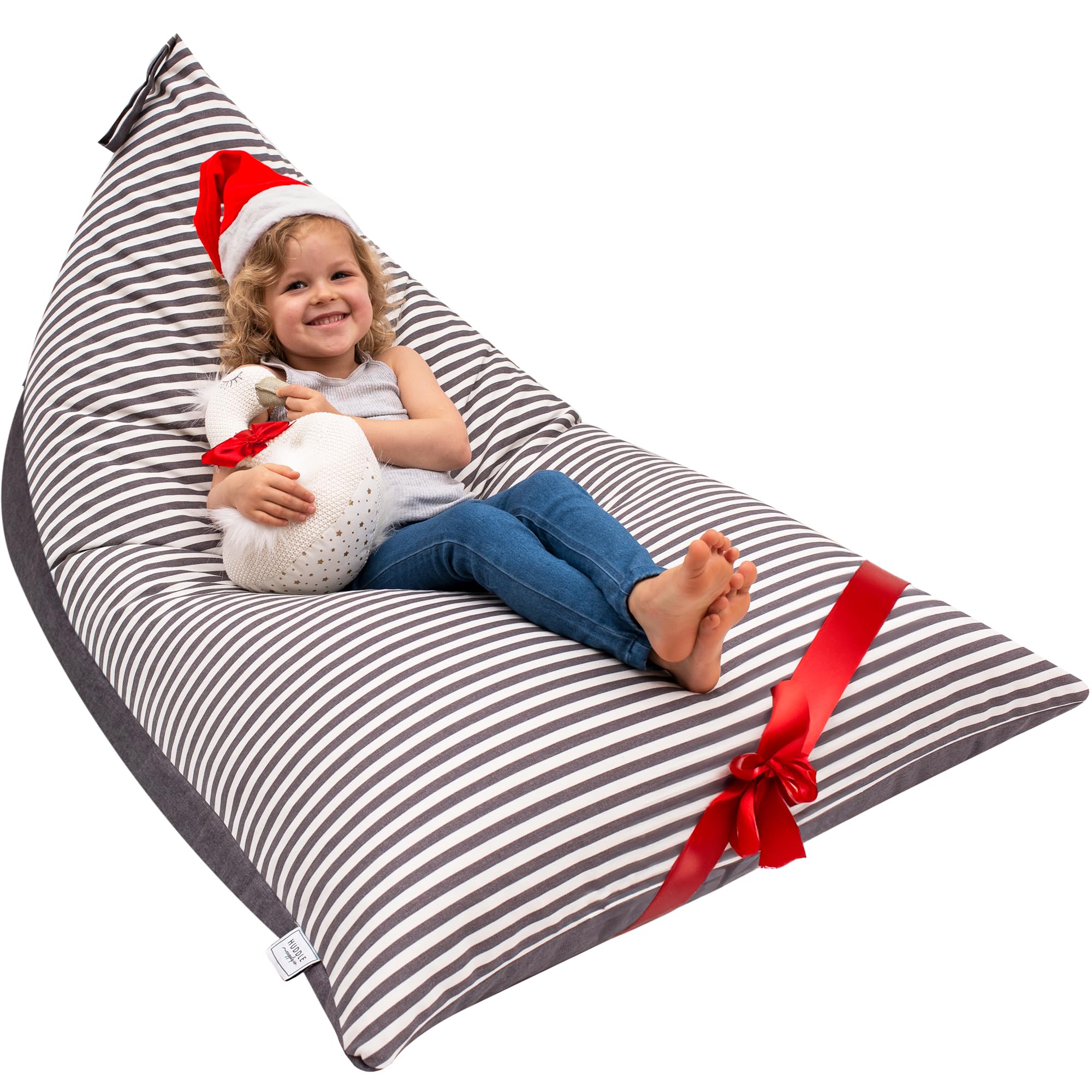 HUDDLE Original Stuffed Animal Bean Bag Storage Extra Large Designer ...