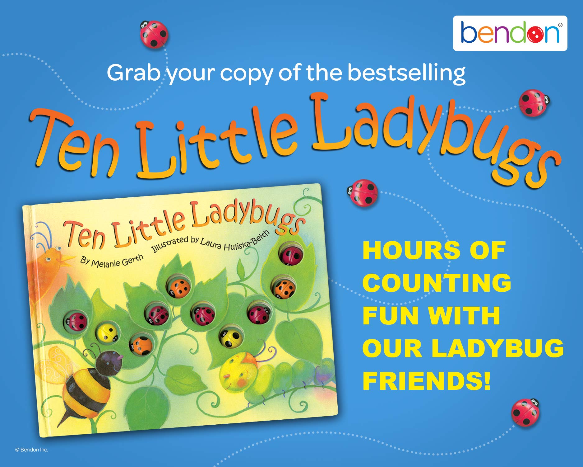 Mua Ten Little Ladybugs Piggy Toes Press Storybook Bendon Ten Little ...