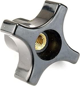 Knob, Four Arm with Through Hole, 3/8"-16 Insert - Jigs - Amazon.com