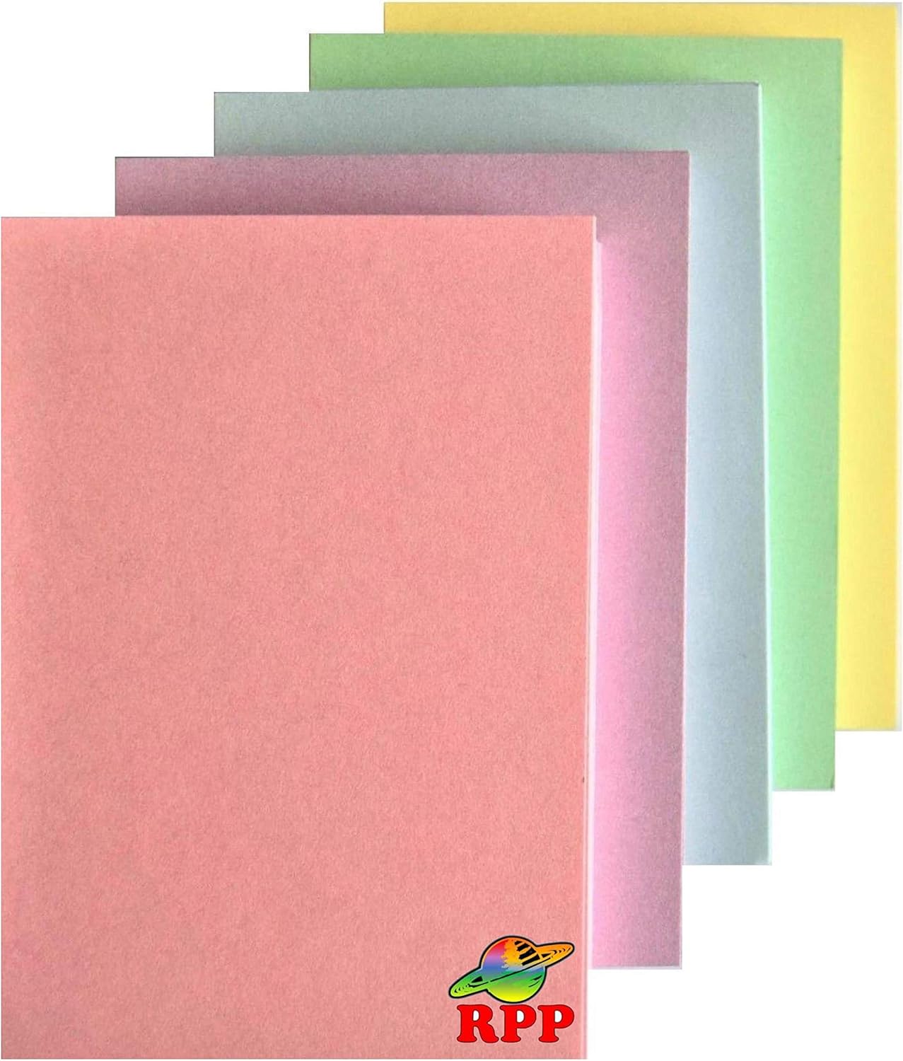 Blank Flash Cards, A7 105 x 74 mm Assorted Pastel Colours, Perfect ...