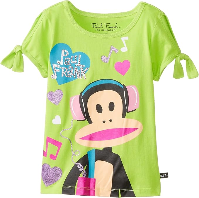 Amazon.com: Paul Frank Little Girls' Headphones Julius Cold Shoulder T ...