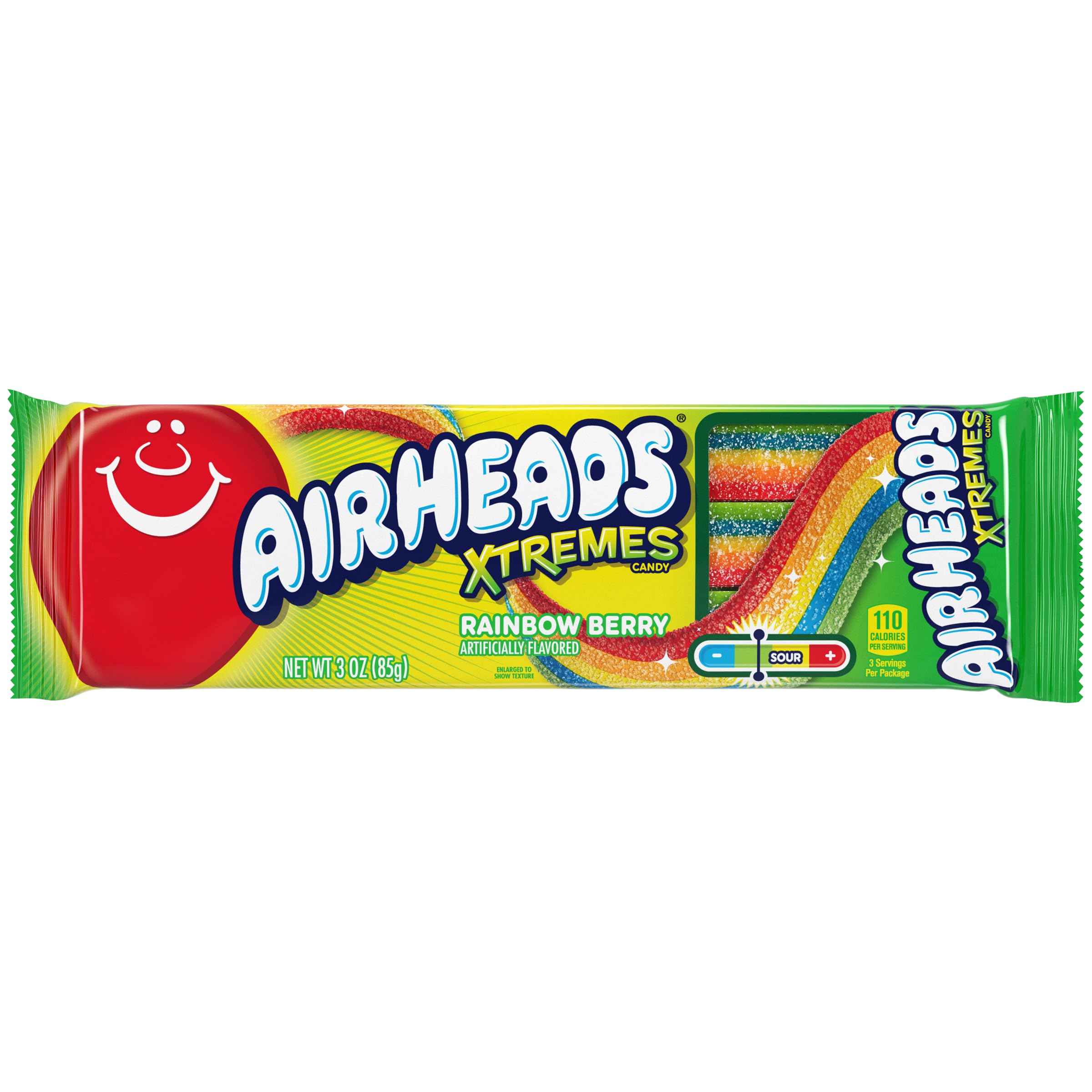 Mua Airheads Xtremes Sour Candy, Rainbow Berry, 3 Ounce (Pack of 12) by ...