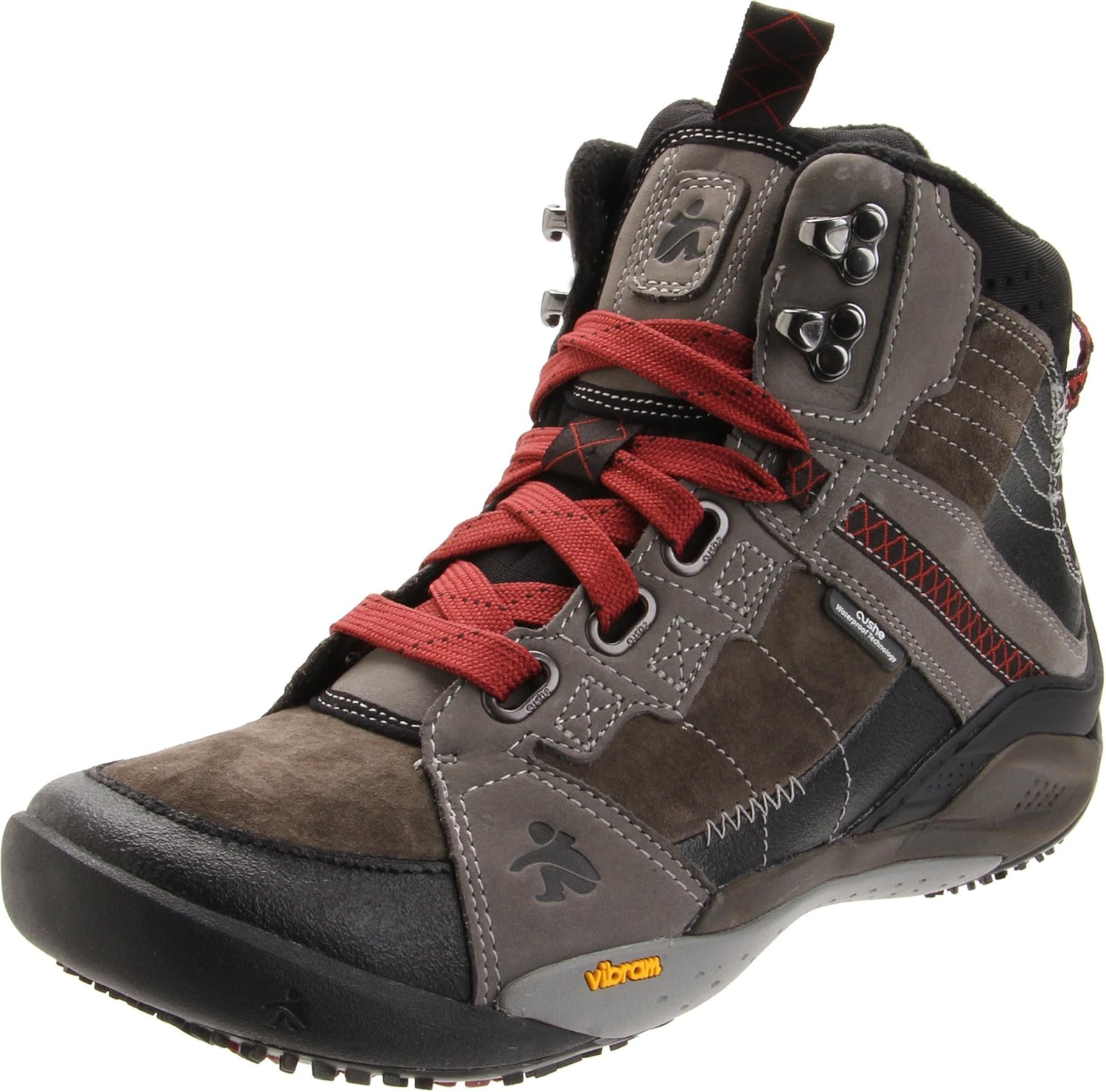Cushe Mens Tammerack Water Proof Grey/Red Boots UM00506 6 UK, 40 EU ...