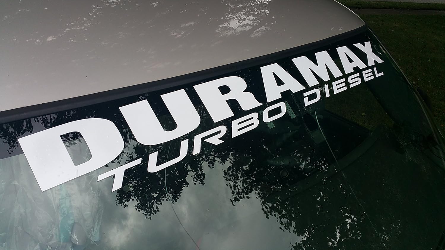 Amazon.com: UNDERGROUND DESIGNS Duramax Windshield Decal Turbo Diesel ...