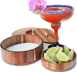 Amazon.com | Margarita Salt Rimmer Set - Margarita Gift Set - Salt ...